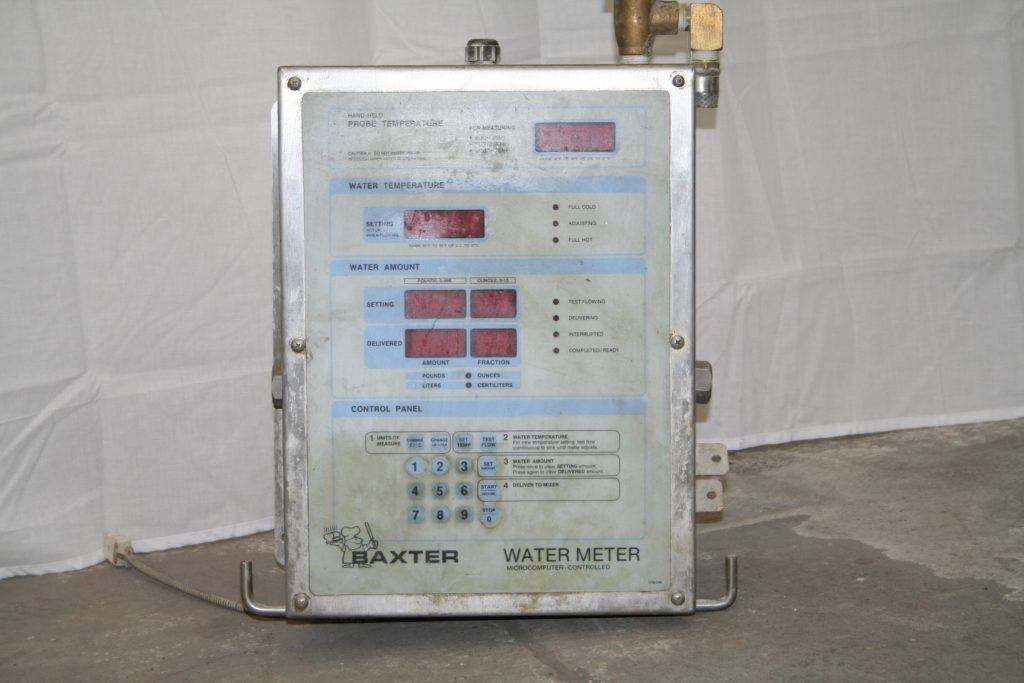 Baxter Water Meter - Bake Tech Services